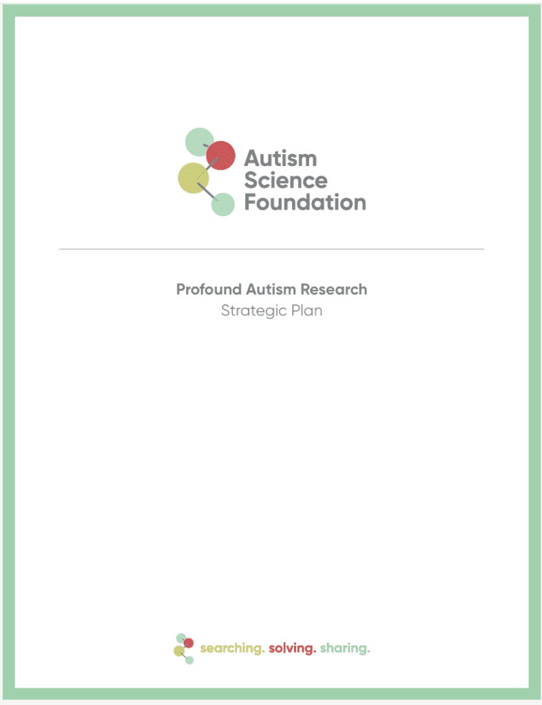 Profound Autism - Autism Science Foundation
